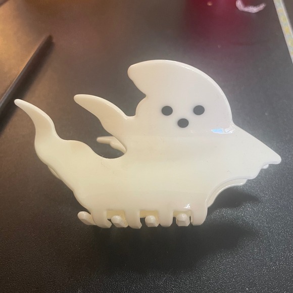 Accessories | Ghost Hair Claw Clip Cute Halloween Costume Accessory ...